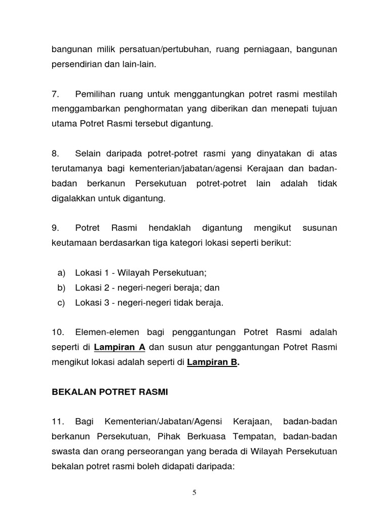 Surat Pekeliling Am Bilangan 3 Tahun 2014 - Tatacara Penggantungan ...