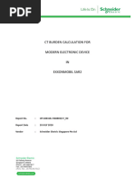 CT & PT Sizing Calculation-UP | PDF | Transformer | Power Engineering