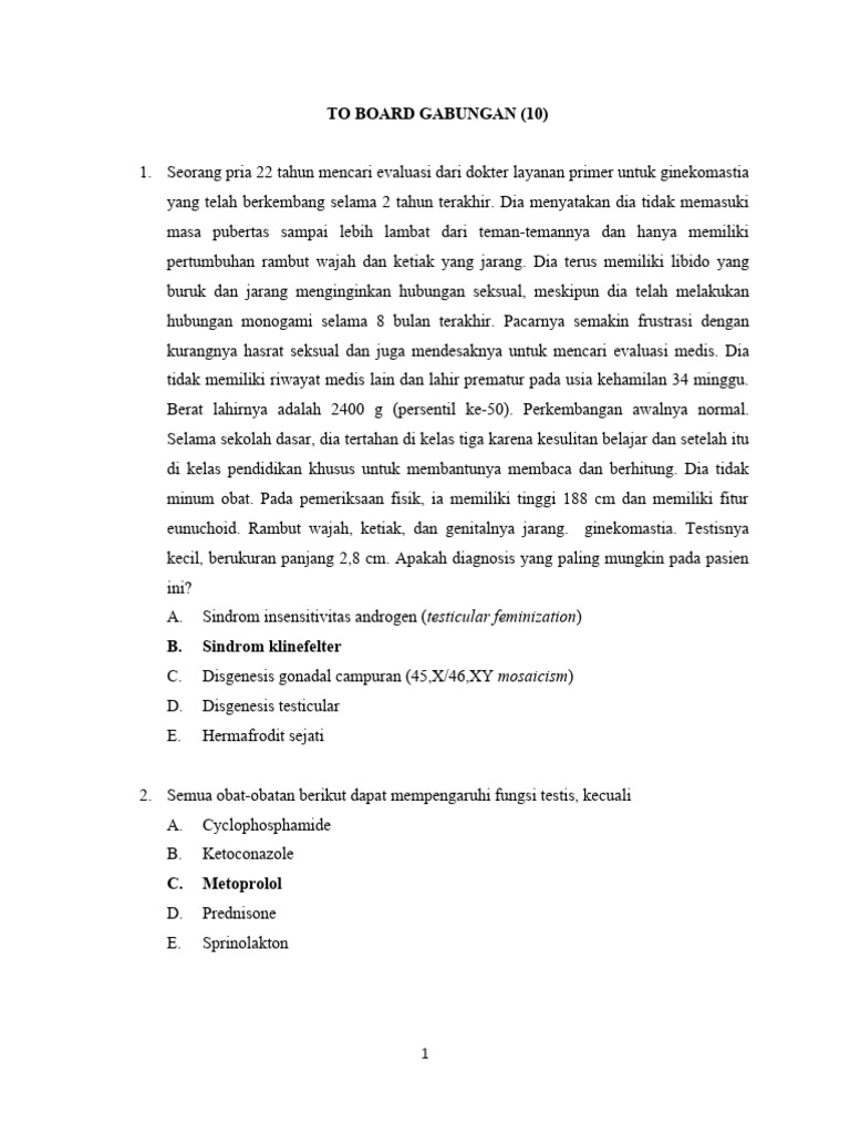 TO BOARD GABUNGAN 10 New Editted | PDF | Sains & Matematika