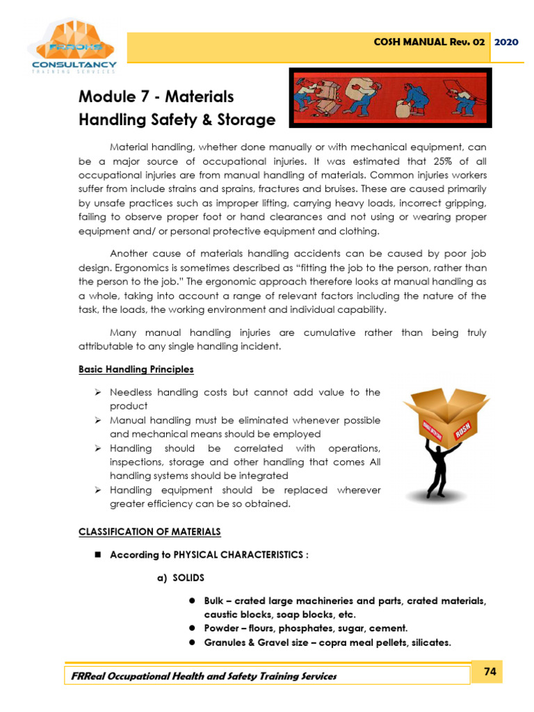 3.module 7-16 FRROHS COSH Manual 2020 Rev1 | PDF | Electric Current ...