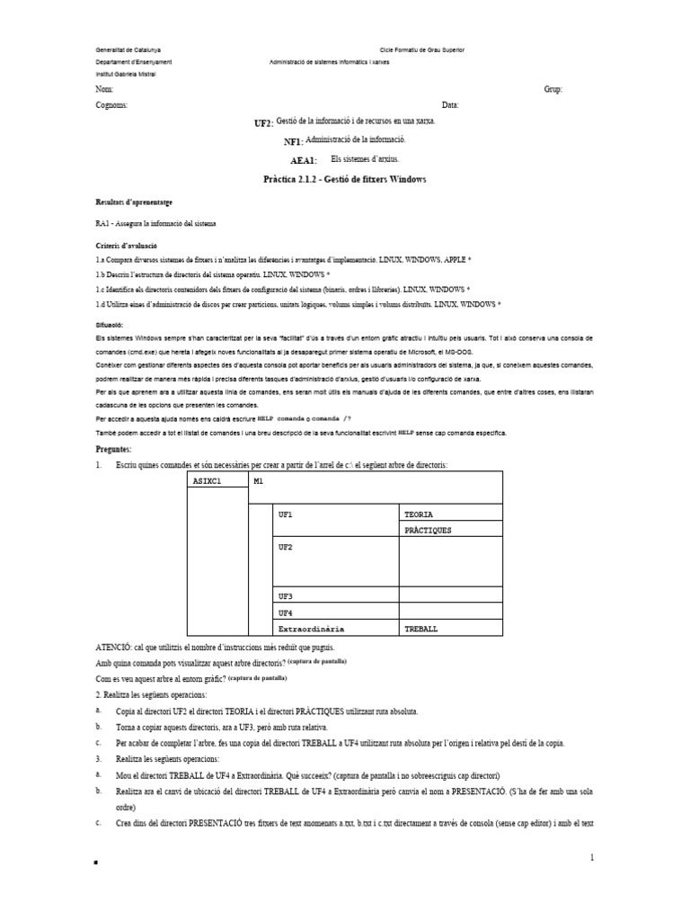 UF2 NF1 EA1 Pt2.1.2 | PDF