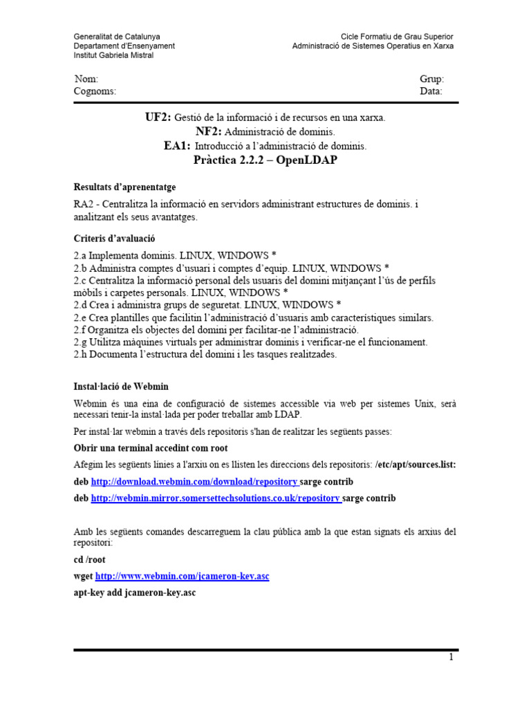 UF2 NF2 EA1 Pt2.2.2 | PDF