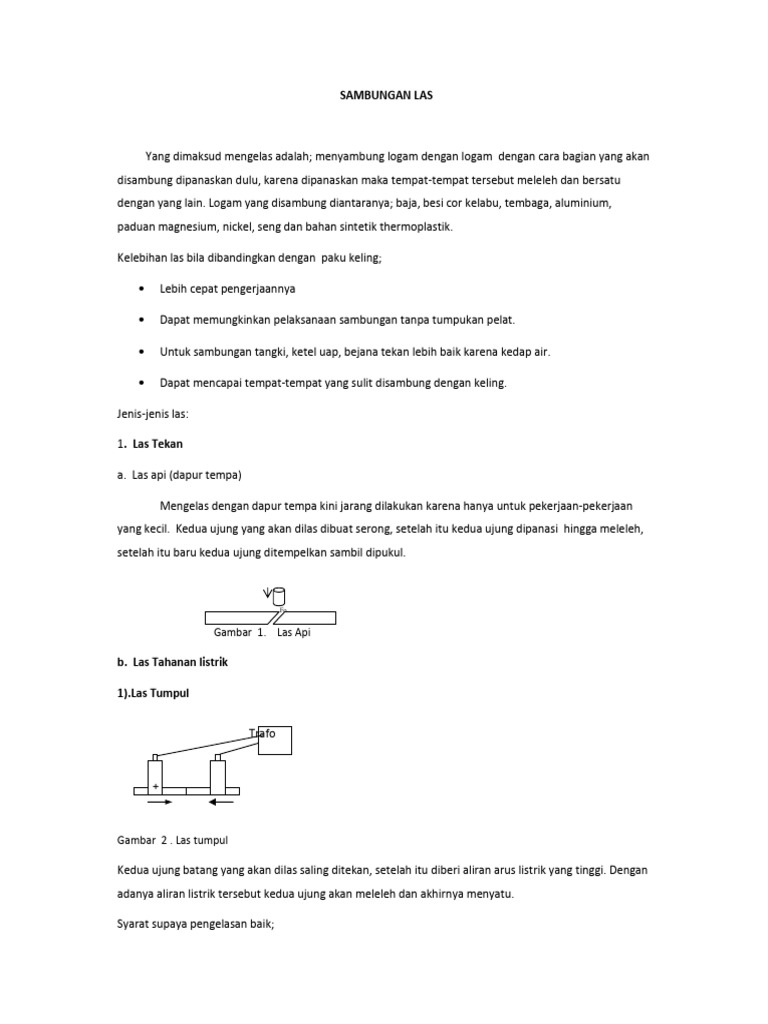 Sambungan Las | PDF