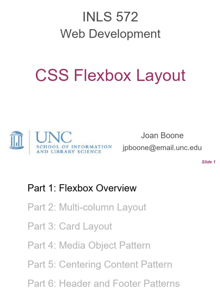 CSS Flexbox Layout | PDF