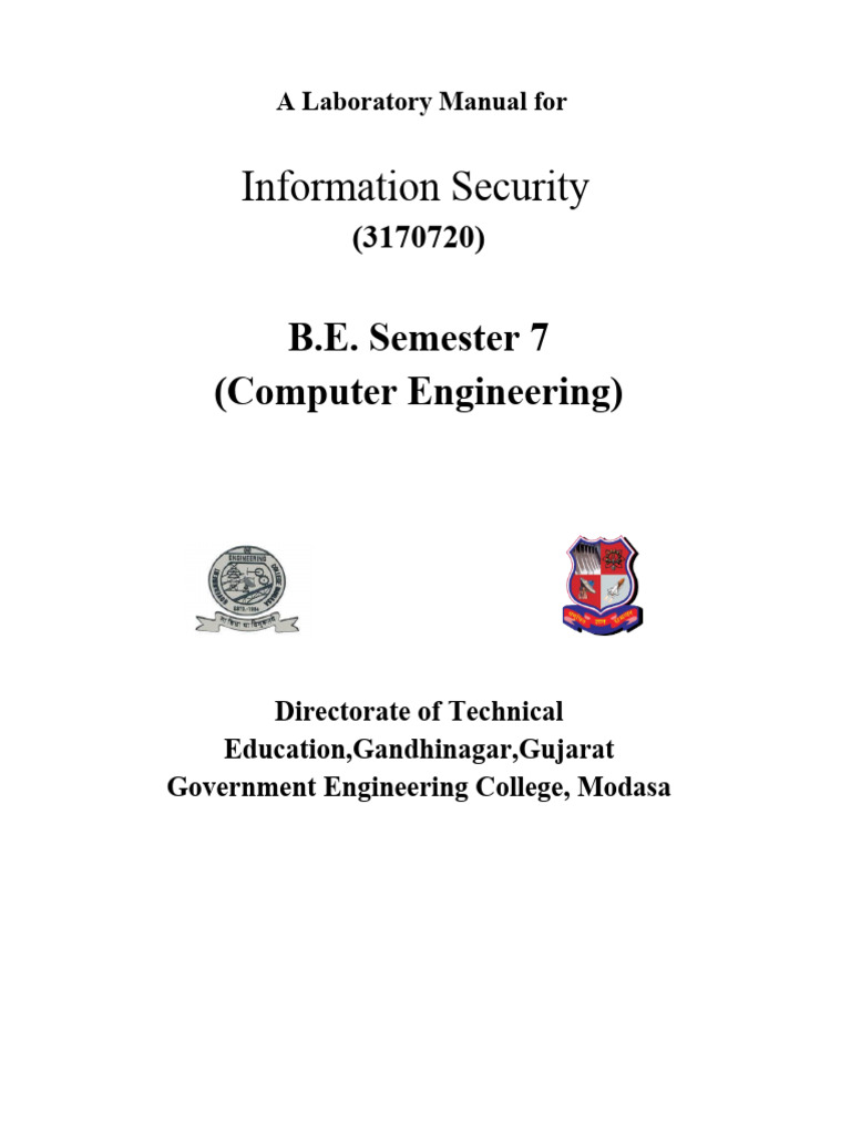 JCrypTool Usage in Info Security Lab | PDF