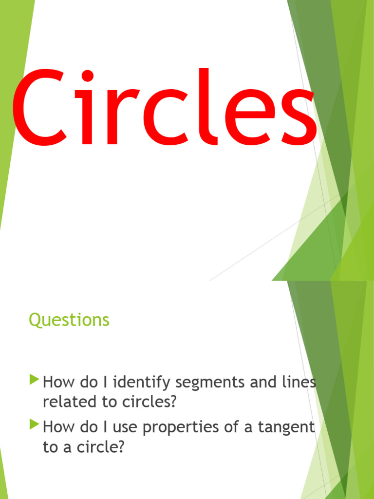 G10 Math Q2 - Week 2 - 3 Angles-and-Arcs-of-Circles-PowerPoint | PDF ...