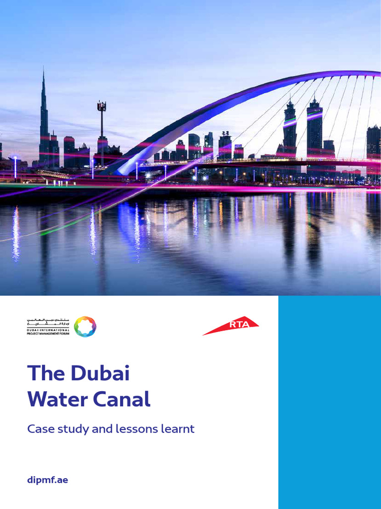 RTA Water Canal Case Study | PDF | Dubai | Transport