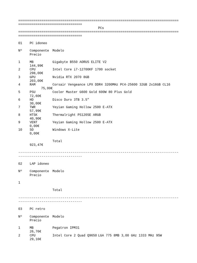 Pcs | PDF | Product Introductions | X86 Architecture