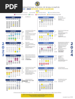 2024-2025 ISP Calendar | PDF