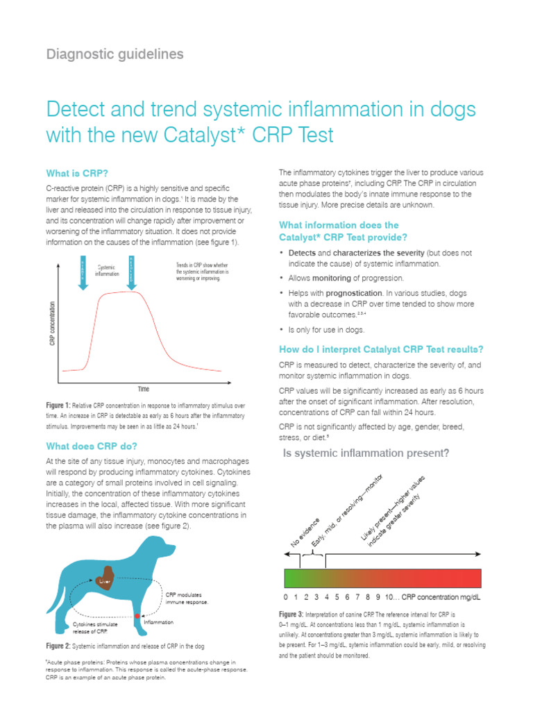 Catalyst CRP Diagnostic Guidelines | PDF | C Reactive Protein ...