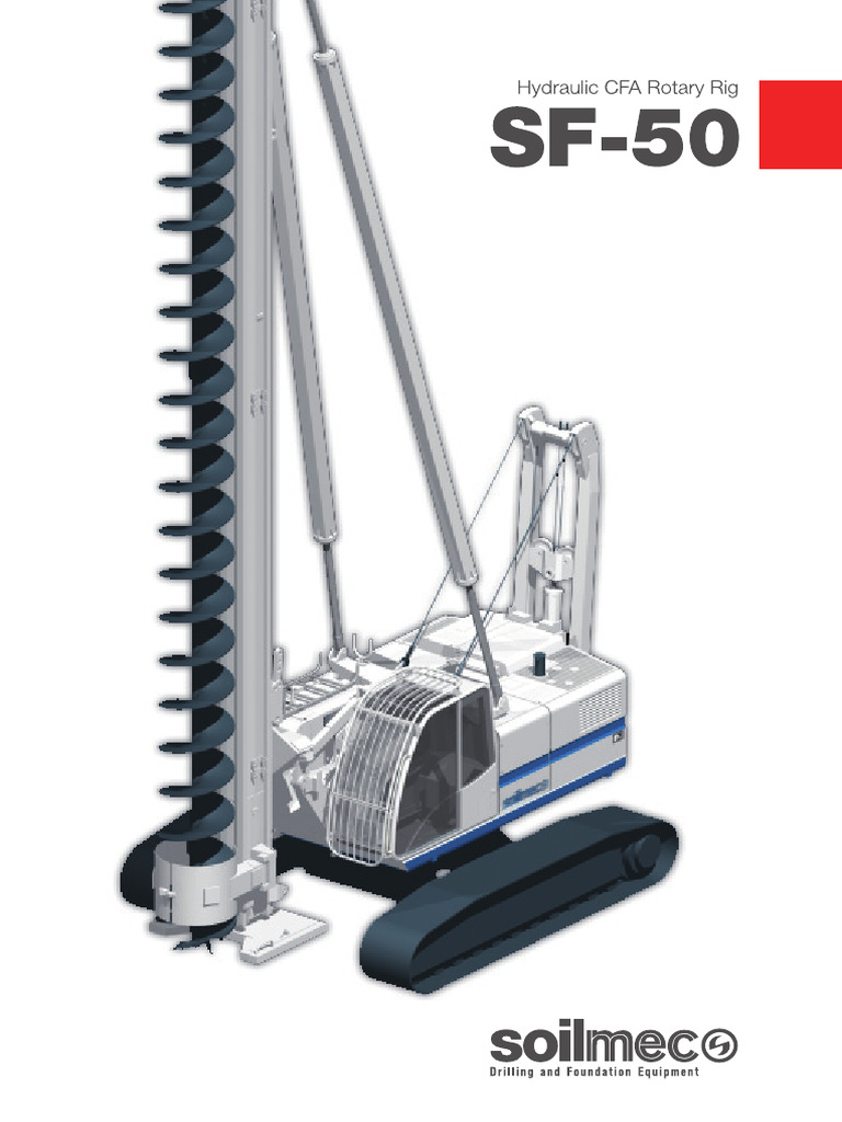 Soilmec Drilling Rig SF-50 | PDF
