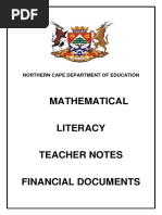 Grade 12 Maths Lit: Measurement Conversions | PDF | Volume | Measurement