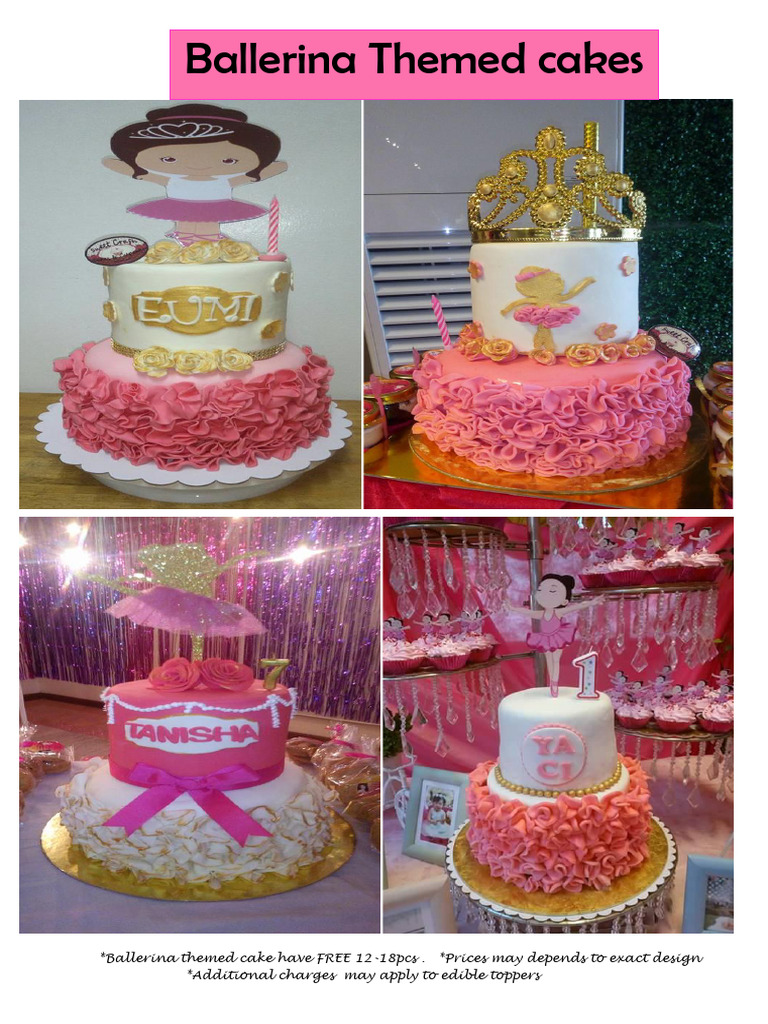 Cake Portfolio Pdf Cakes Western Cuisine