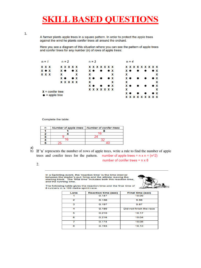 GR 7 MATH - Winter Assignment-2023 | PDF