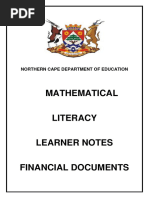 Grade 12 Mathematical Literacy Paper 2 June 2023 | PDF