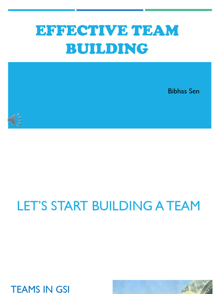 BS Team Building 02 | PDF