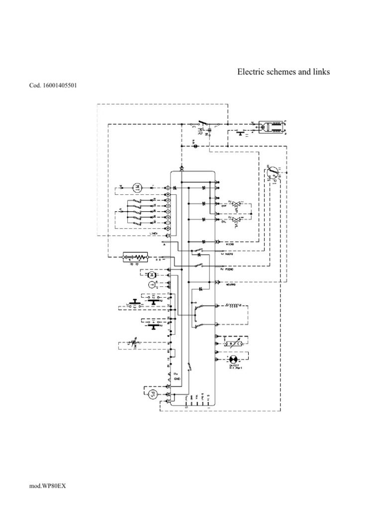 Indesit Wp80ex Schema Electrica | PDF