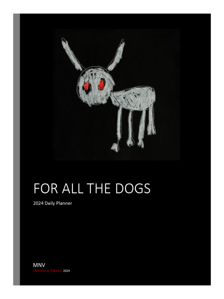 For All The Dogs - Daily Planner | PDF