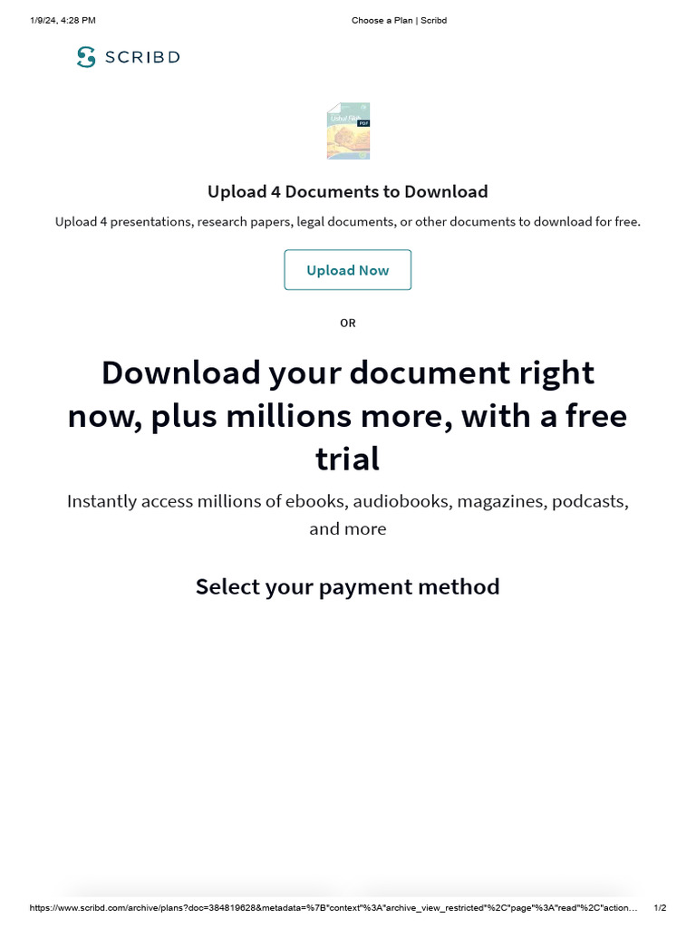 Scribd 1 | PDF
