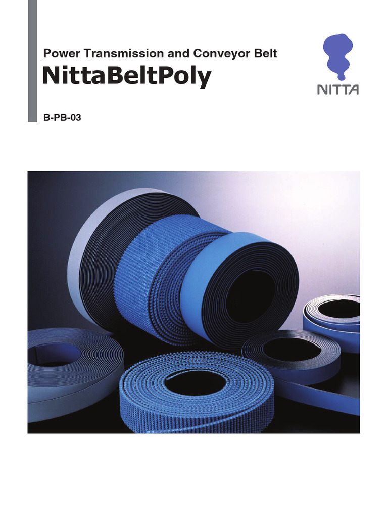 NittaBeltPoly: Power Transmission Solutions | PDF | Belt (Mechanical ...