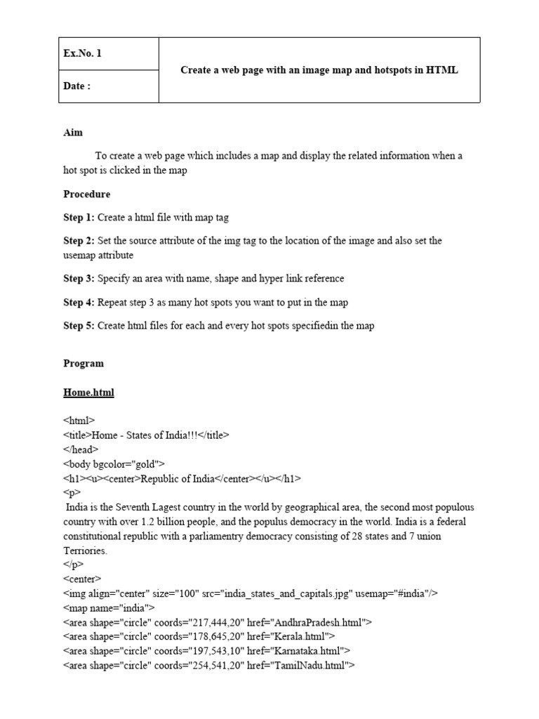 IP Lab: Web Page Creation Guide | PDF