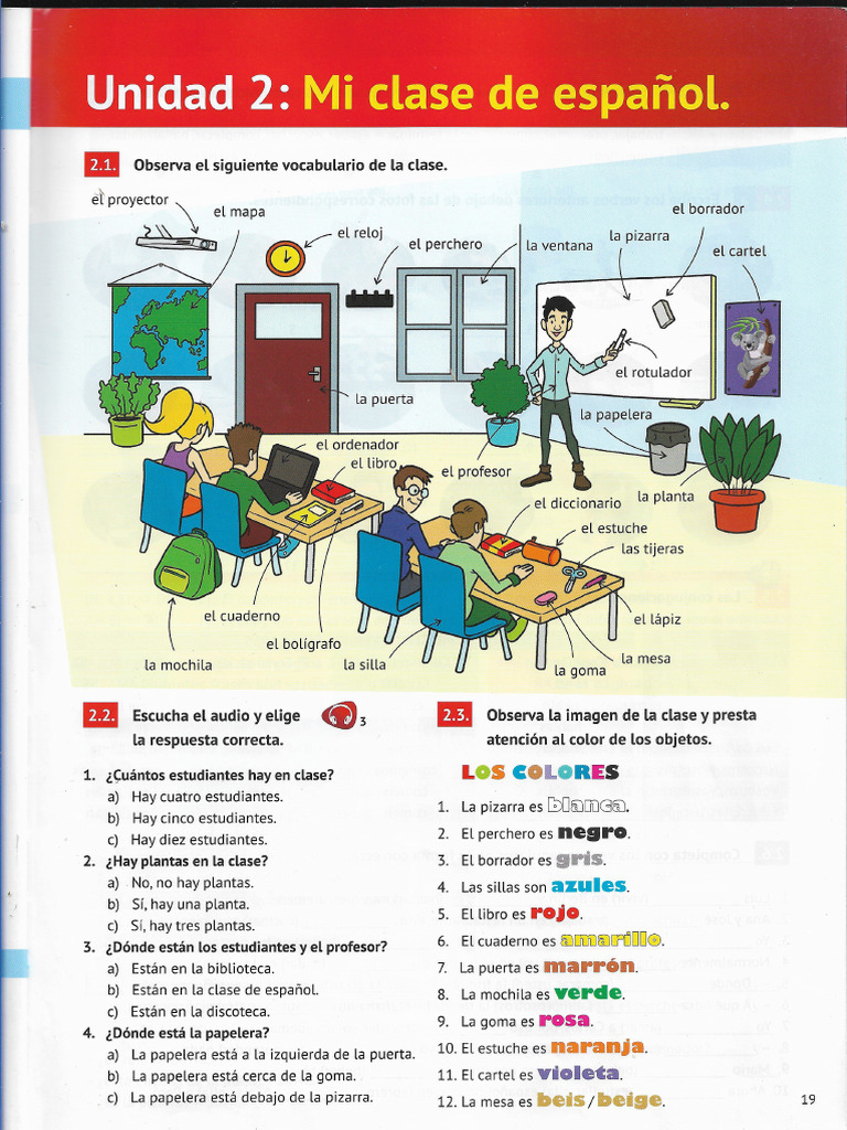 Arriba 1 Unidad 2 | PDF