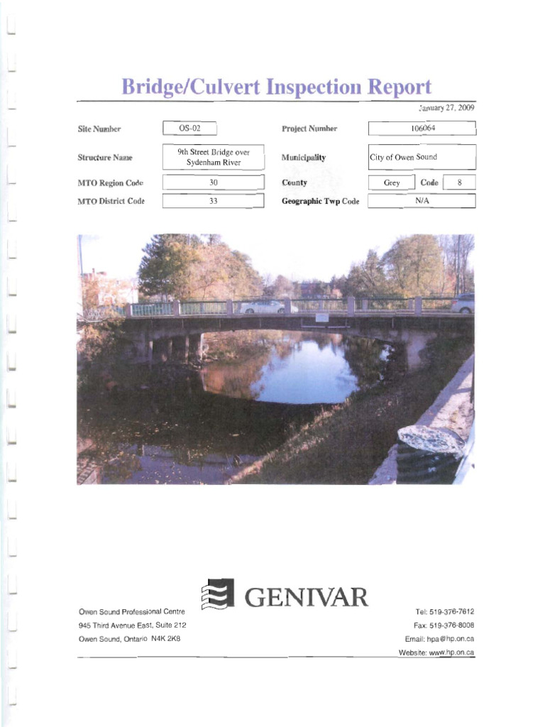 Bridge-Culvert-Inspection-Report | PDF