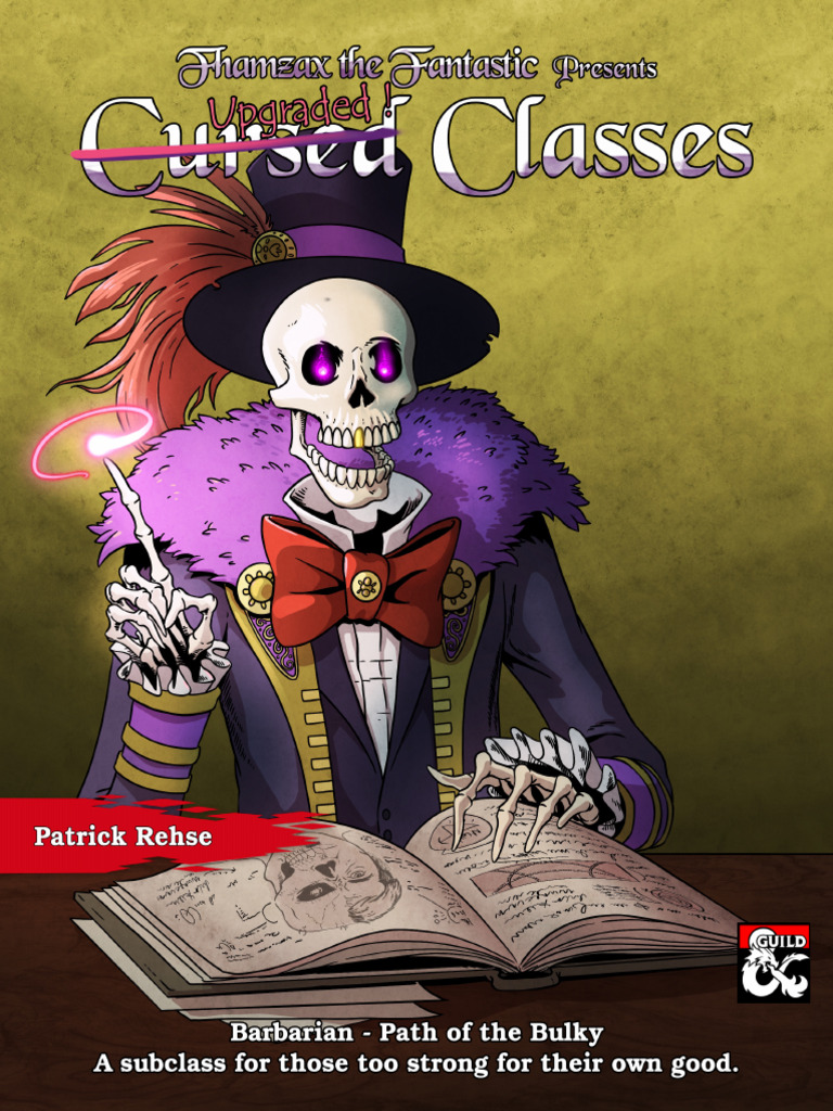 2030410-Cursed Classes - Barbarian - Path of The Bulky | PDF | Wizards ...