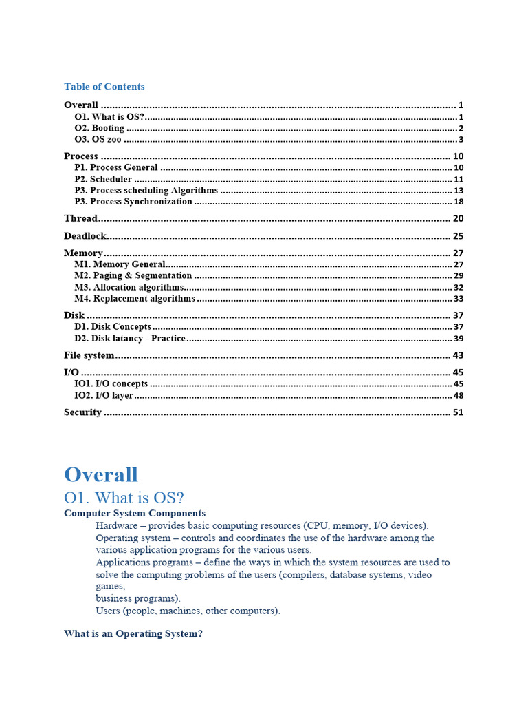 Sumary | Download Free PDF | Thread (Computing) | Process (Computing)