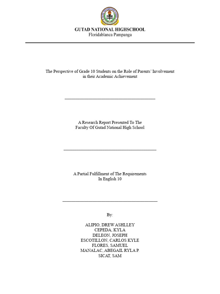 Research Manuscript Diamond Group 5 | PDF | Question | Attitude ...