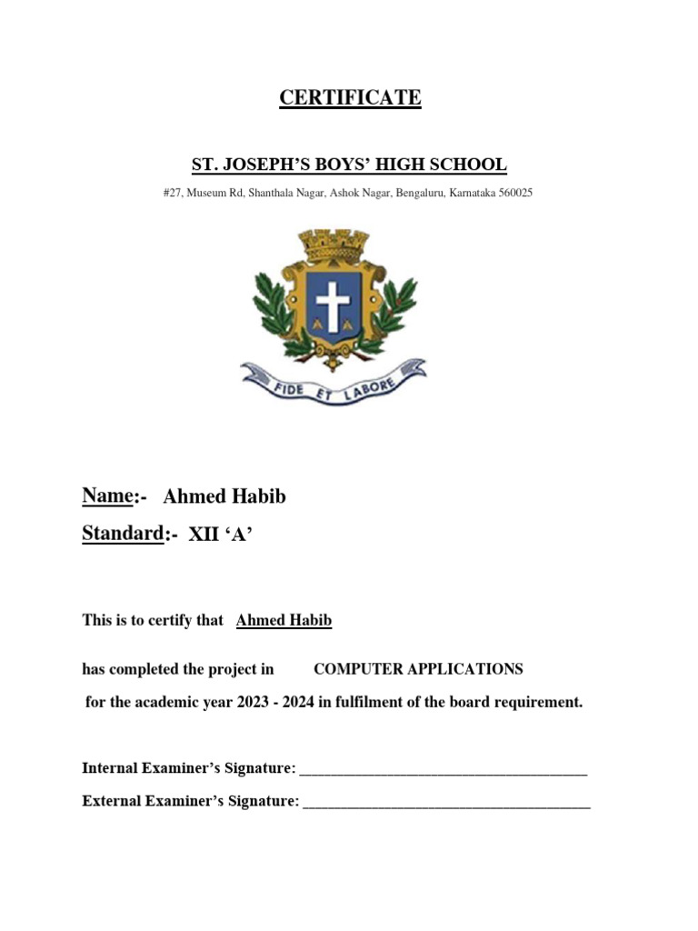 Comp Record - Ahmed Habib | PDF | Constructor (Object Oriented Programming) | Programming