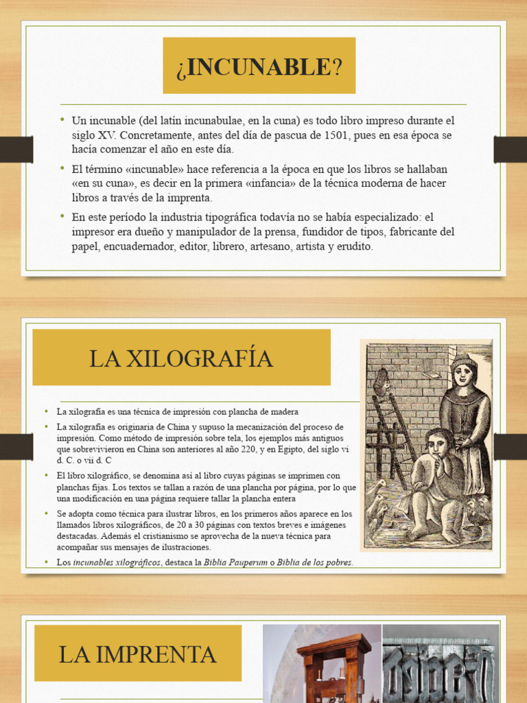 El Incunable | PDF | Impresión | Publicación