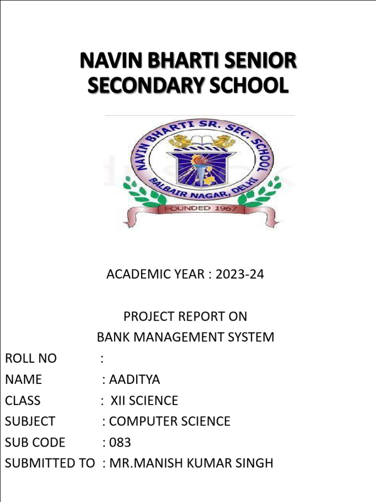 Aaditya Bank Project | PDF | Databases | Sql Aaditya Bank Project | PDF | Databases | Sql