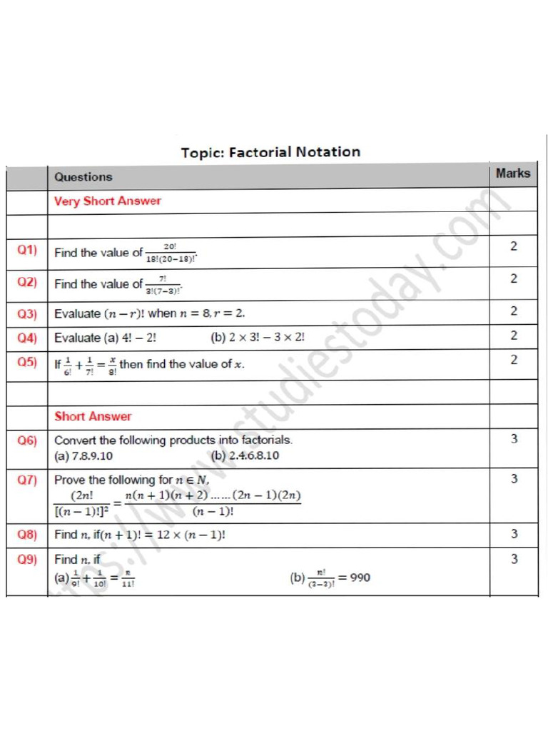 Math Assignment XI | PDF Math Assignment XI | PDF