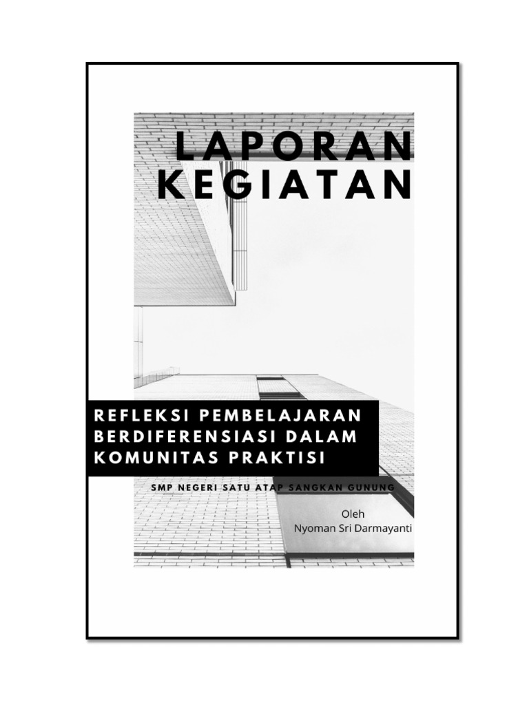 Laporan Kegiatan Program Jangka Pendek CGP | PDF
