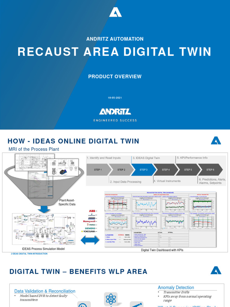 Andritz DTwin - Recaust - DT | PDF | Loss Function | Mathematical Optimization