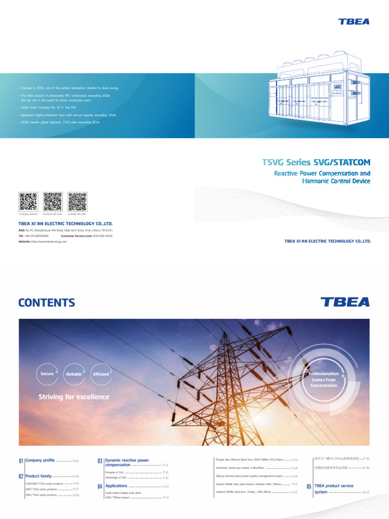 TBEA-TSVG-Brochures-2021 | PDF
