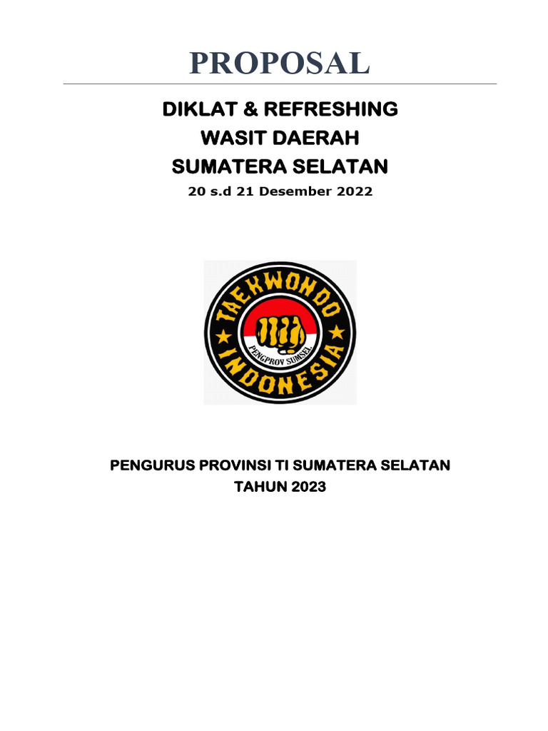 Proposal DWD PWD Fix | PDF