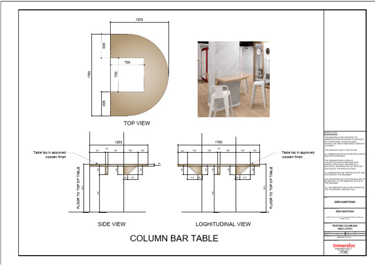 DH - Column Bar Table | PDF