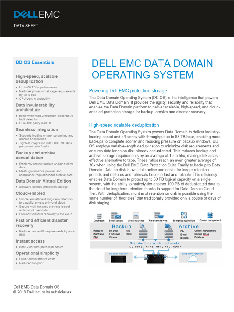 Data Domain Arch Internals | PDF | Backup | Cloud Computing