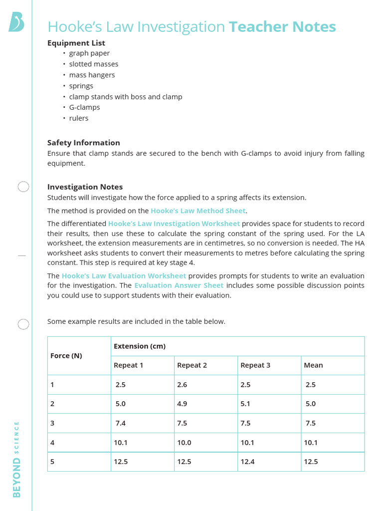 Investigation Teacher Notes | PDF | Safety | Risk
