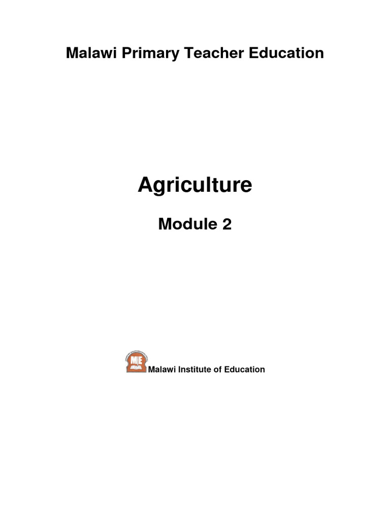 03 - Agriculture Module 2 | PDF