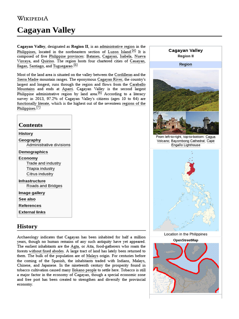 Cagayan Valley | PDF