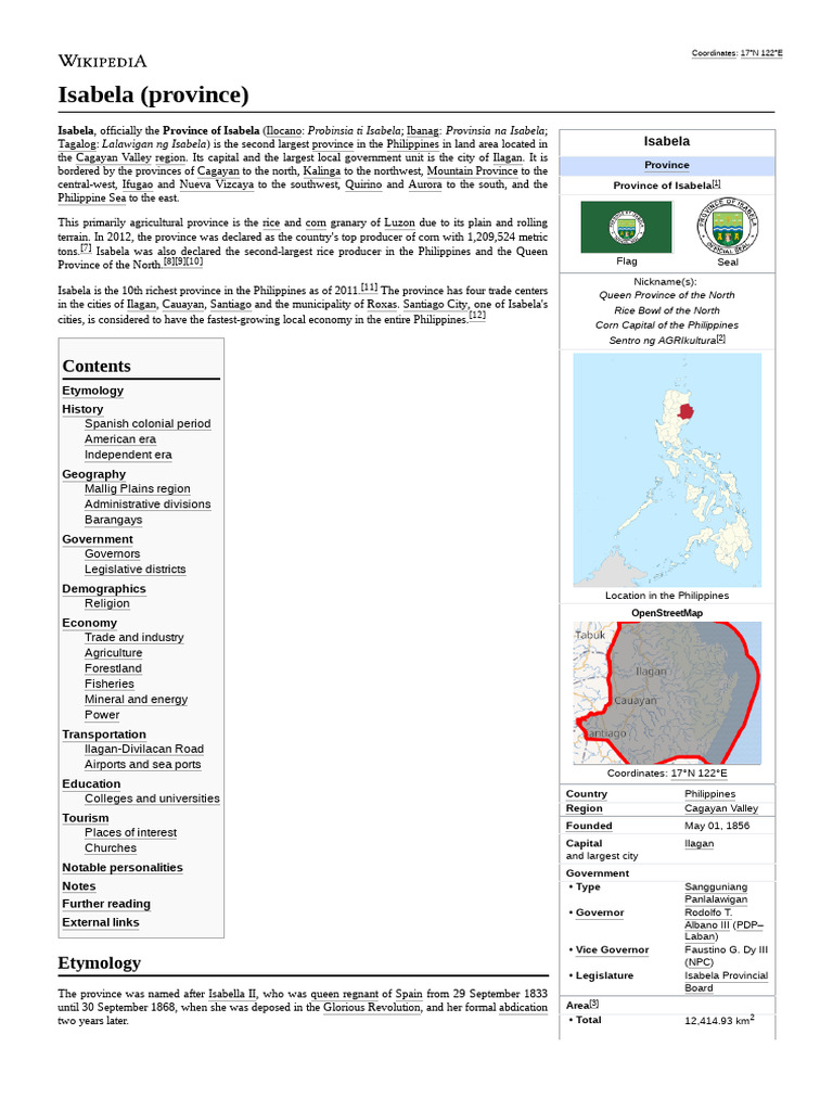Isabela (Province) | PDF