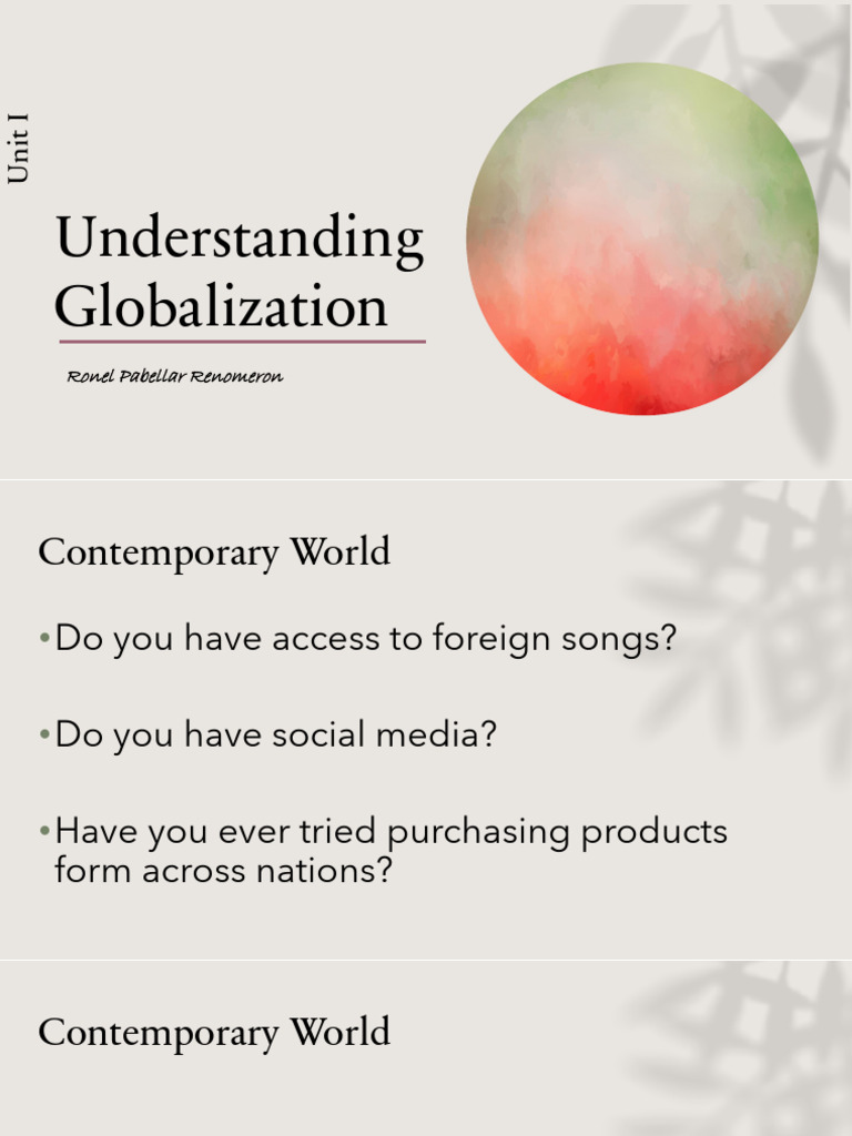 Understanding-Globalization (2) | PDF