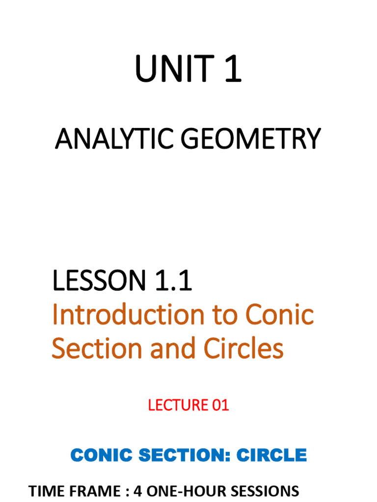 1 - Circles | PDF