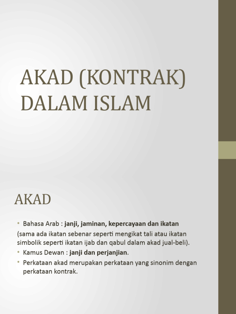 C4 Konsep Aqad | PDF