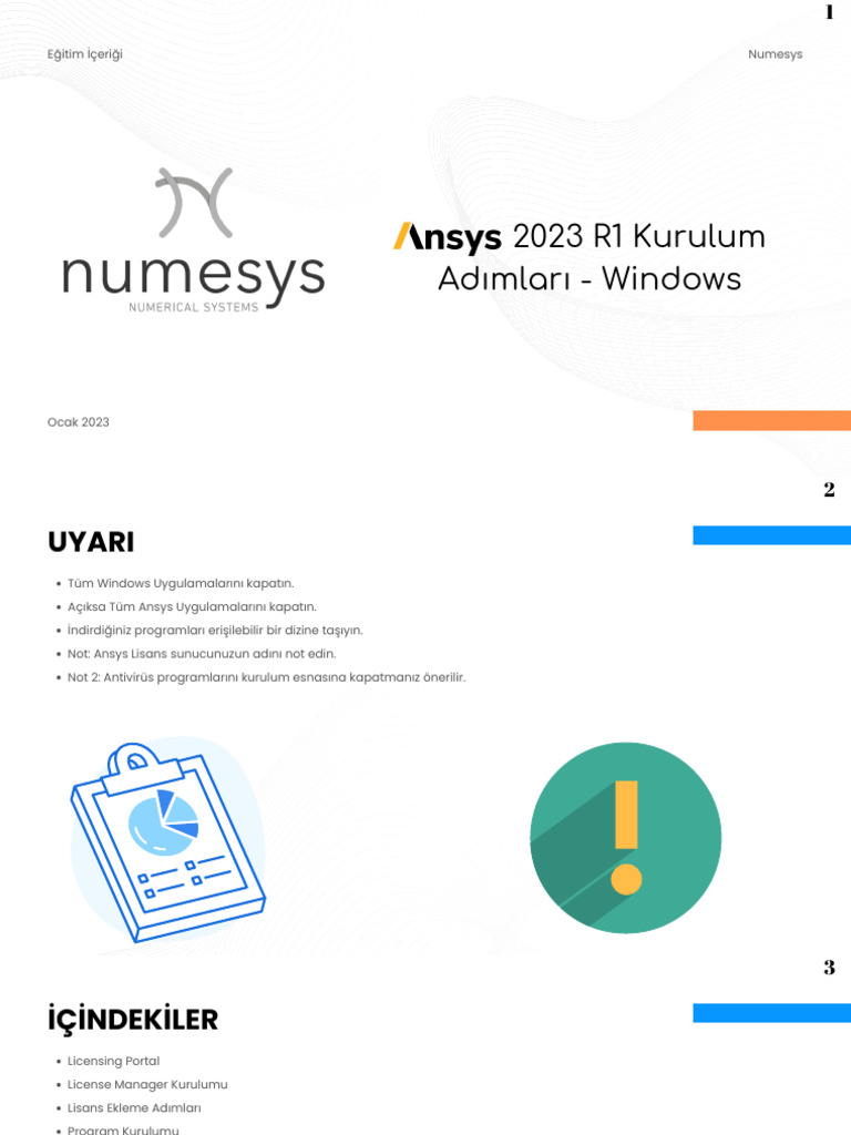 Ansys Kurulum Dokümanı | PDF
