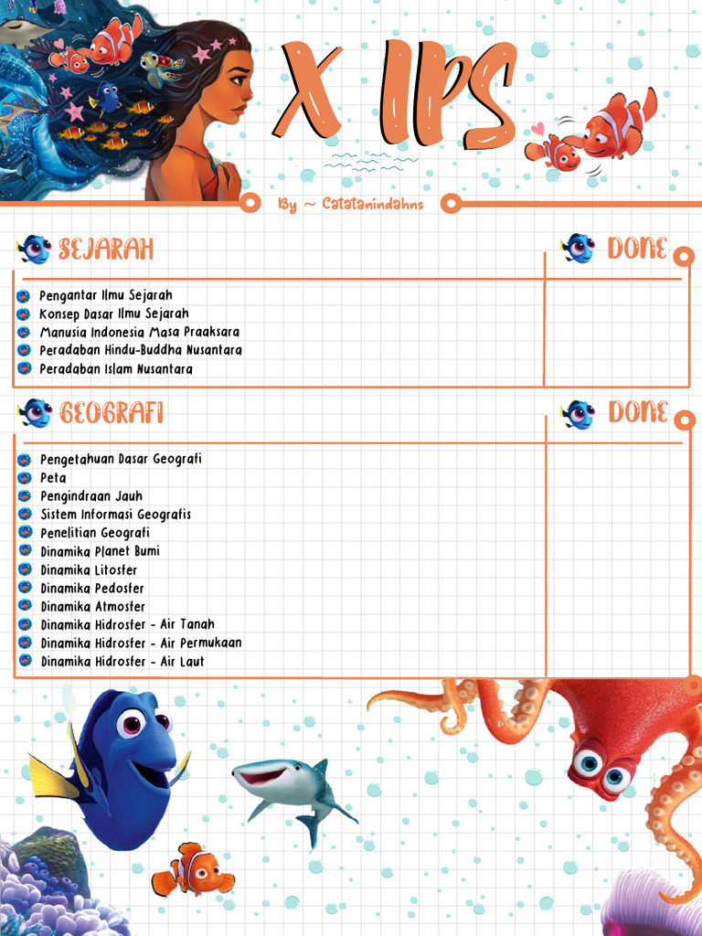 Materi Kelas X IPS - Catatanindahns | PDF