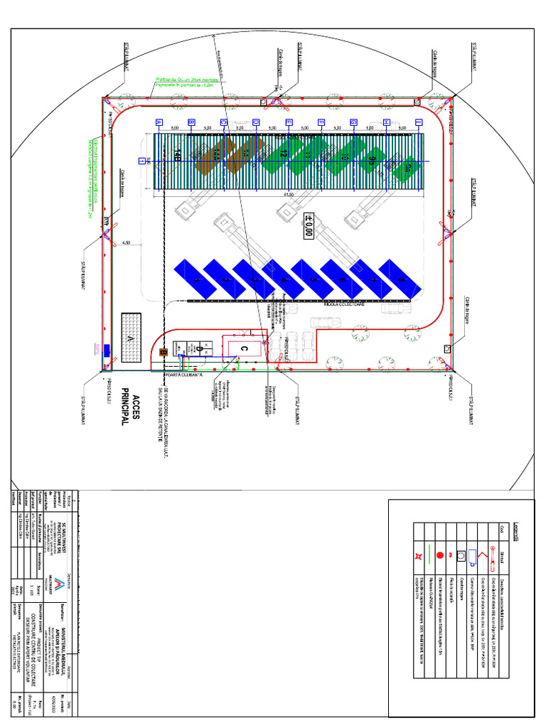 Plan Situatie Instalatii Electrice | PDF